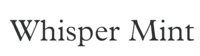 Collections – Whisper Mint